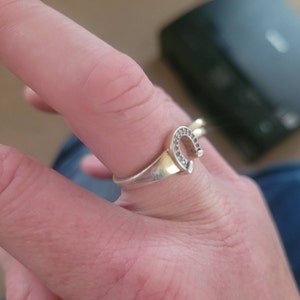 Baha'i Ring Baha'i Jewelry Nine Pointed Star Ring of Declaration Baha'i ...