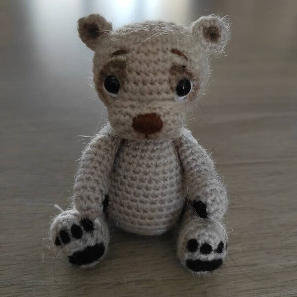 Crochet Pattern Teddy Bear Amigurumi Pdf Tutotial Amigurumi Bear Pattern by Nansyoops Crocheted ...