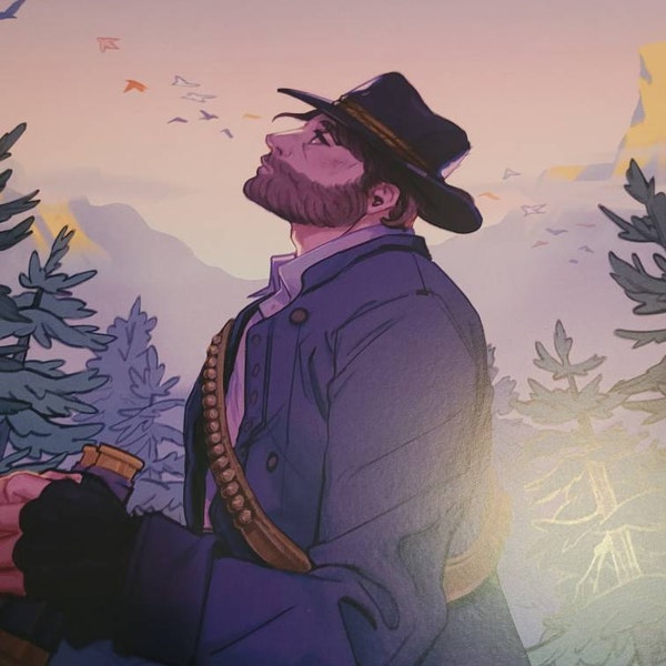 RDR2 / Print - Etsy