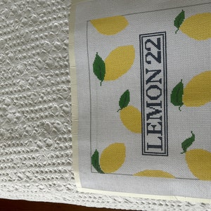 From the Library of Personalized Hand Painted Needlepoint Canvas - Etsy