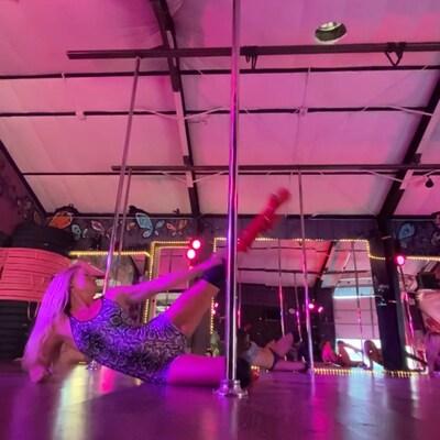 White Exotic Dance Set With Mesh and Chest Inserts High Waist - Etsy