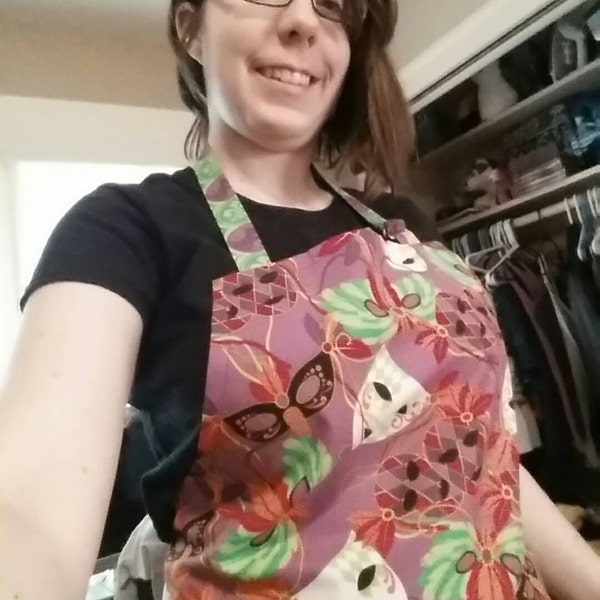 Coffee Apron for Women / Retro Apron With Ground Coffee With Stripes ...