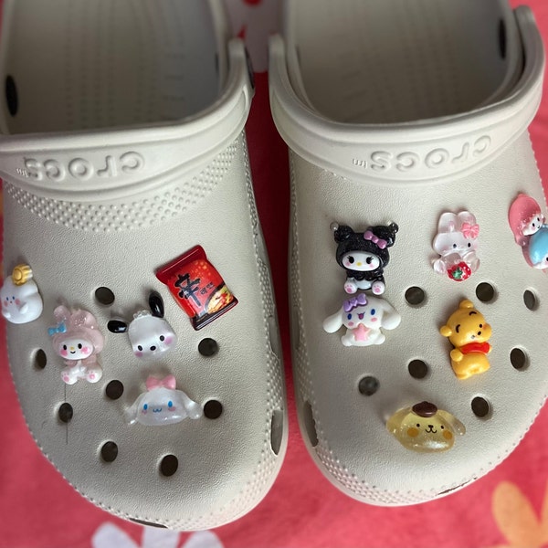 Choose Your Own Charms 11 Pcs or 22 Pcs Kawaii Dumplings 3D Shoe Charms ...