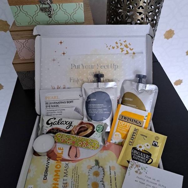50th Birthday Pamper Box for Her, 50th Birthday Gifts, Ladies Gifts ...