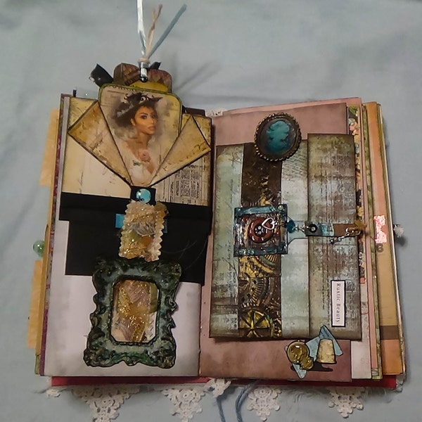 Hand Stitched Home Decor Pouch, Organizer Pouch, Cottagecore, Farmhouse ...