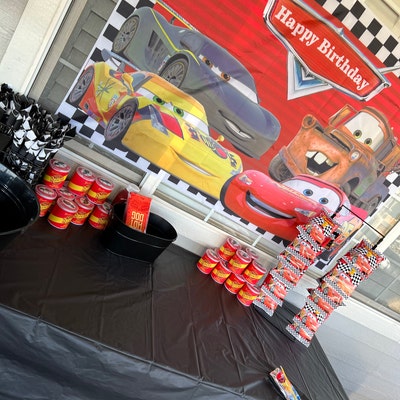 Rusteze Logo Transparent Background Cars Lightning Mcqueen - Etsy