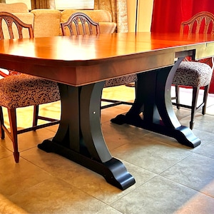 Seamless Trestle Table Frame, Free Shipping, Set of Two W/frame, Dining ...