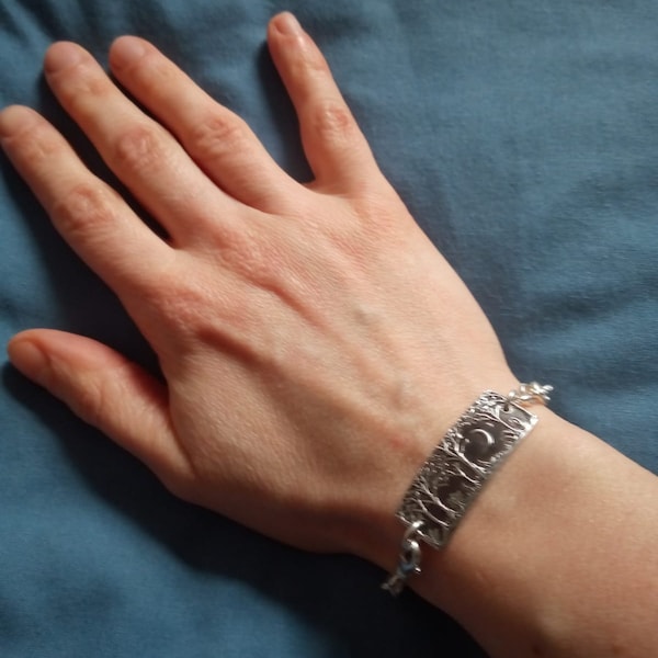 Sterling Silver 20" Italian Bombata Chain Necklace - Etsy