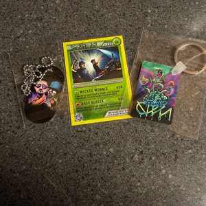 Subtronics Cyclops Army Double Sided Necklace Dogtag Chain Dubstep Rave ...