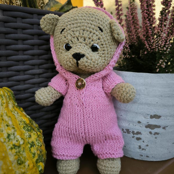 Teddy Bear Devil Crochet Pattern Amigurumi Halloween Lucifer the Fallen ...