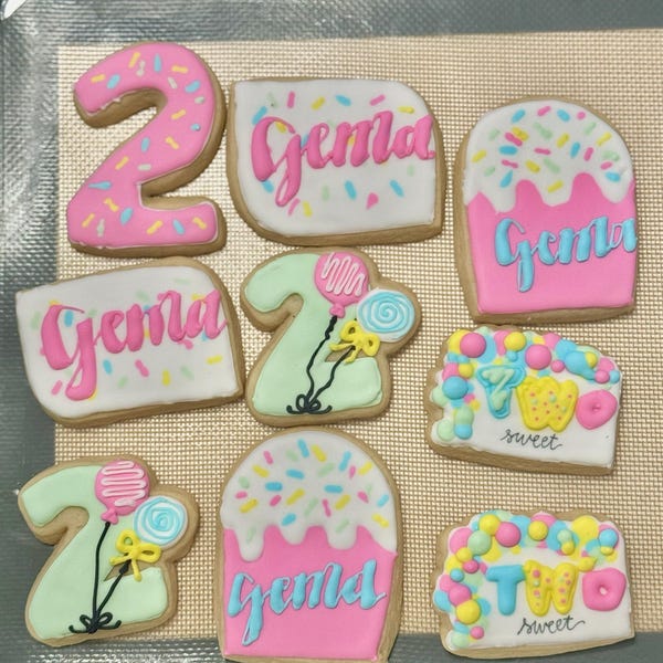 Fast Shipping! Birthday Number 2 Cookie Cutter - Baking Gift - Etsy