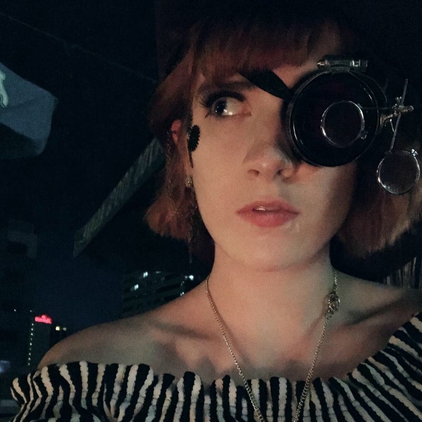 Steampunk Monocle Goggles Burning Man Sunglasses Steam Punk Costume ...