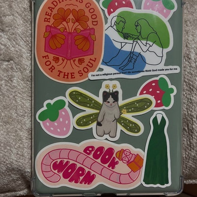 Reading is Good for the Soul Sticker Book Sticker Library Sticker - Etsy