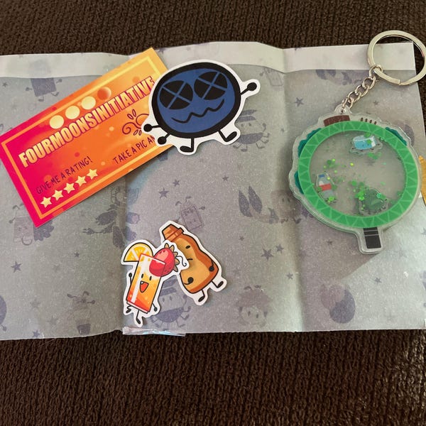 HFJONE ONE Shaker Acrylic Keychain - Object Show - Etsy