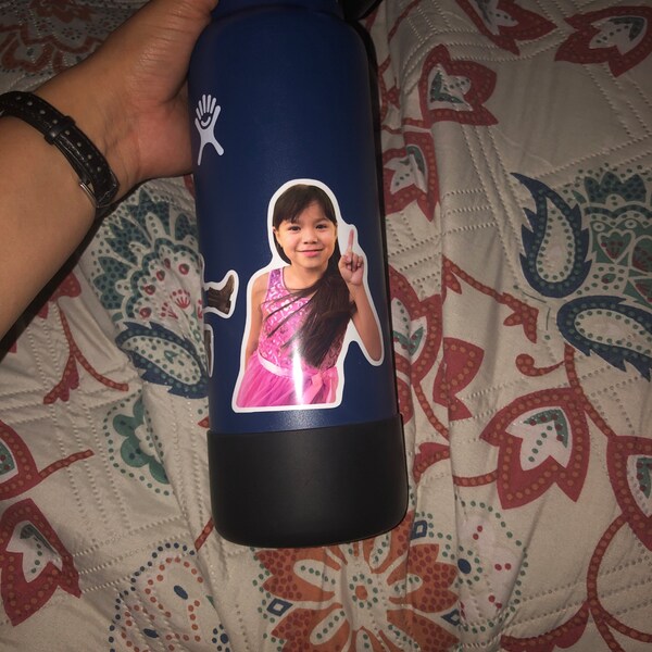 Half Body Stickers Face Custom Cutout Photo Stickers Personalized Name ...