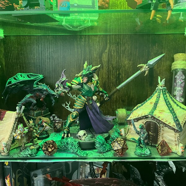 Gloaming Swamp Scatter Tree and Bush Dnd Miniature Terrain, Dungeons ...