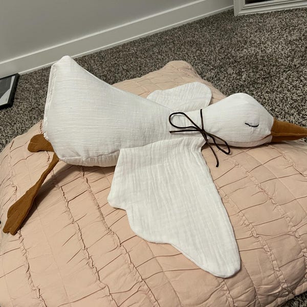 Goose Soft Toy Sewing Pattern, Instant Download PDF Format, Step by ...