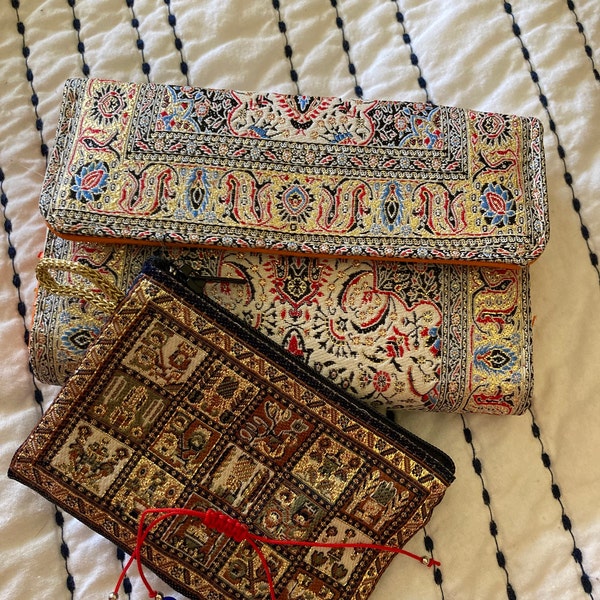 Small Wallet for Women, Handmade Bohemian Wallet, Small Mandala Pattern ...