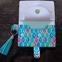 Combo Wallet SVG Template Faux Leather Keyring Mini Wallet Cut File for ...