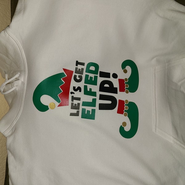 Lets Get Elfed up SVG, Christmas Shirt SVG, Merry Christmas Svg ...