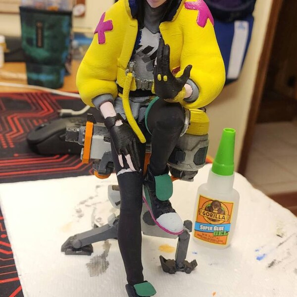 Valorant Killjoy Statue High-detail 25-cm / 10-inch 1 : 5 Figure Custom ...