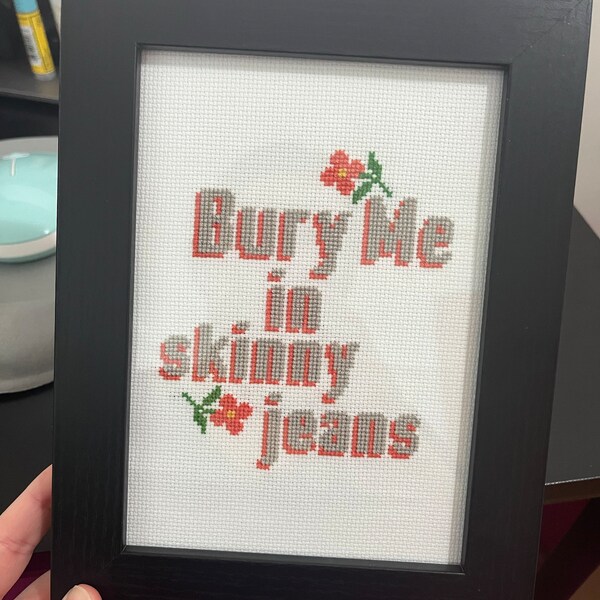 Talk to Your Sister Cross Stitch Pattern PDF, Modern Cross Stitch ...