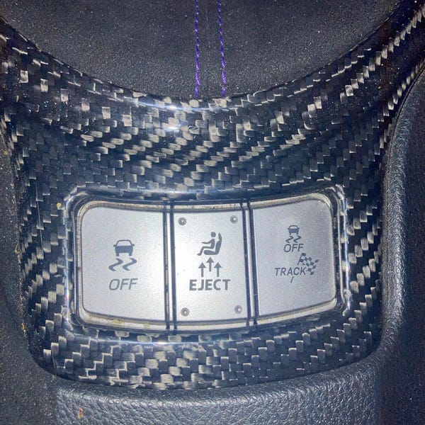 Eject Blank Button Decal Sticker for Scion FRS, Subaru BRZ, Toyota 86 ...