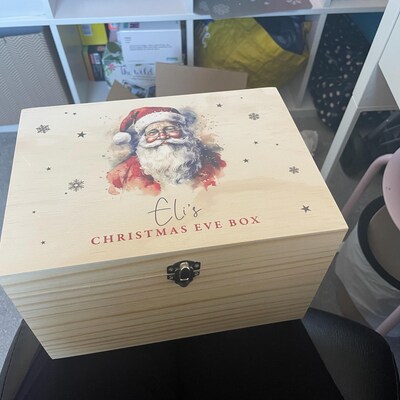 Personalised Any Message Pink Floral Memory Box 5 Sizes ...