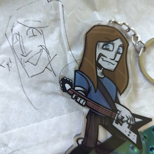 Metalocalypse Dethklok Acrylic Keycharm - Etsy