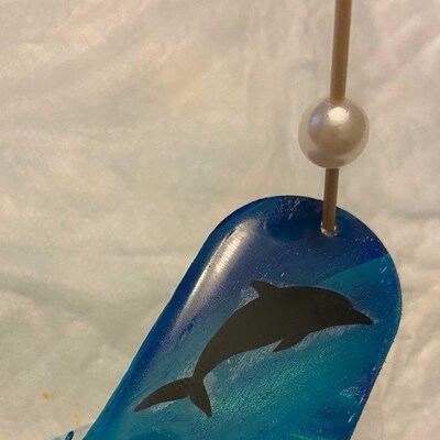 Custom 3D fishman Transparent Film & Vinly Sticker, UV Resin Art, Resin ...