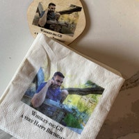 Set of 50 Personalized Birthday Party Napkins Photo Napkins Custom ...