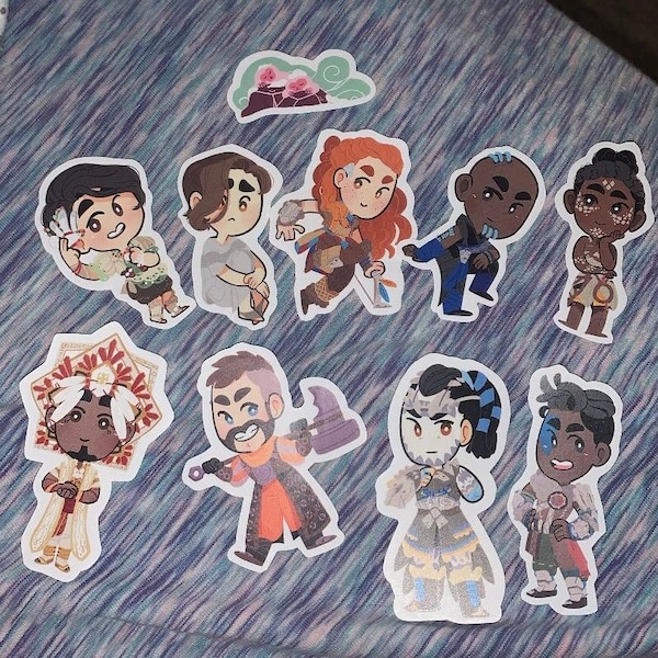 Horizon Zero Dawn / Forbidden West Stickers // Aloy Kotallo Erend Avad ...