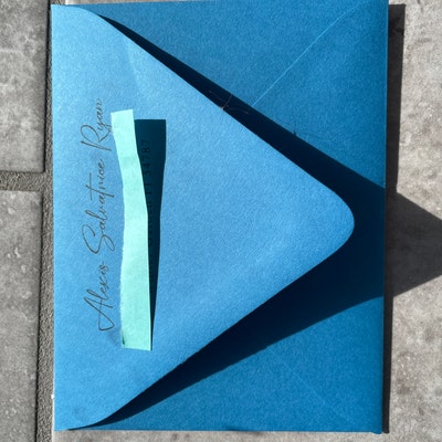 Personalized Script Thank You Cards Thank You Notes Flat or Folded ...