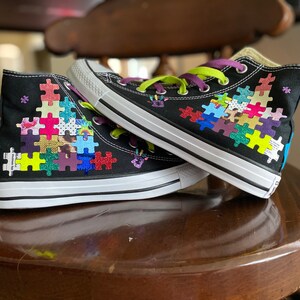 Converse High Top Musical Notes Music Shoe | Etsy