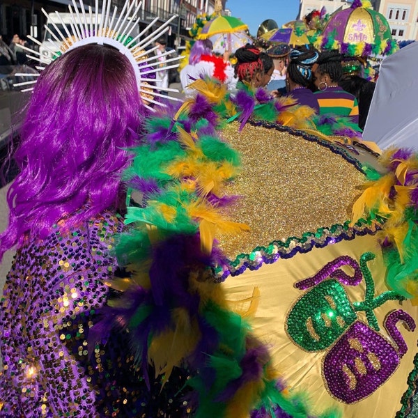 Mardi Gras Second Line Umbrellas 19in - Etsy
