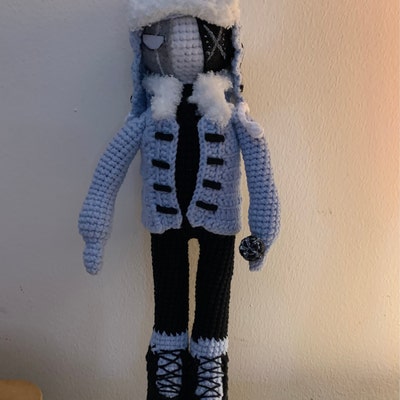 Ruv FNF Crochet Doll, Ruv Friday Night Funkin Plush to Order, Ruv FNF ...