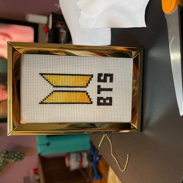 BTS Logo Cross Stitch Pattern PDF - Etsy