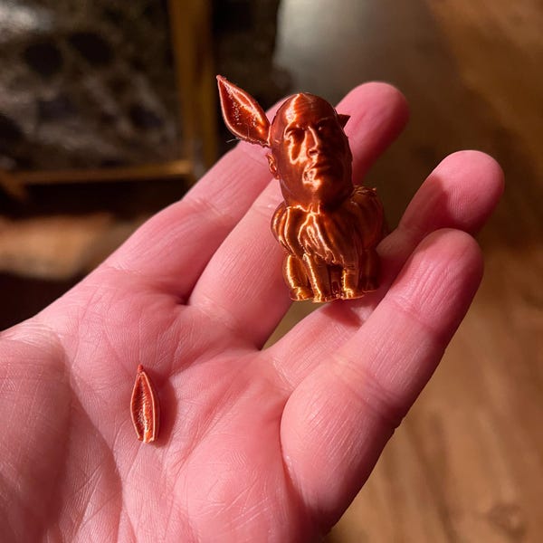 The Rock Buzz Lightyear 3D Printed Figure Statue Toy Story, Dwayne Johnson, Detailed, Prank ...