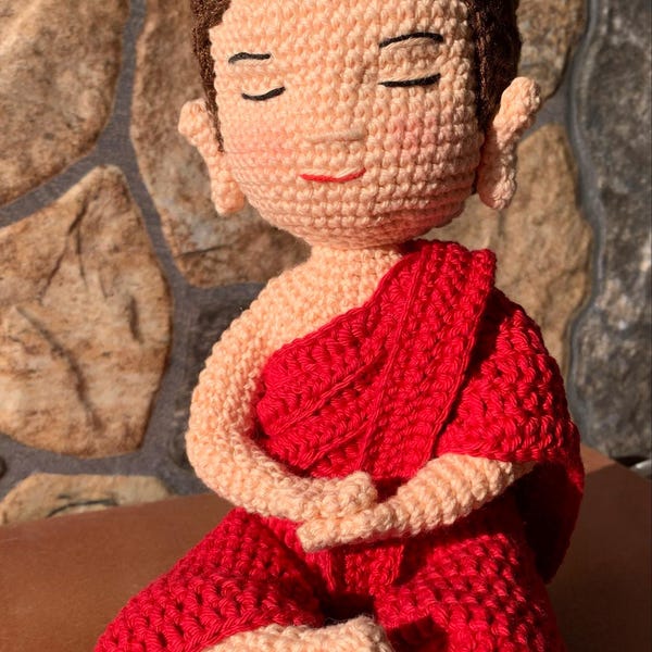 Crochet Buddha Pattern: Zen Meditation Decor (PDF Pattern) - Etsy