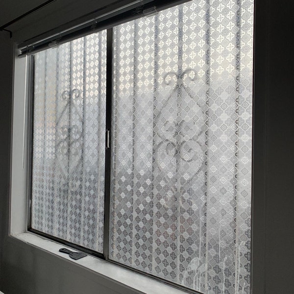 3D Premium Window Privacy Film, Static Cling Sticker,anti-uv, No Glue ...