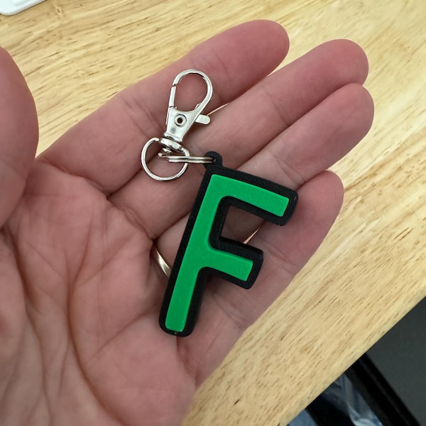 Keychain With Letters Pack 3d Printing File - STL Digital Download - Etsy