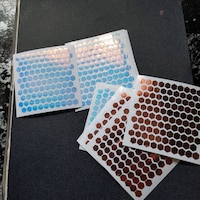 Splatter Tiny Dots Sticker Sheet Vintage Pineapple Teeny Circle ...