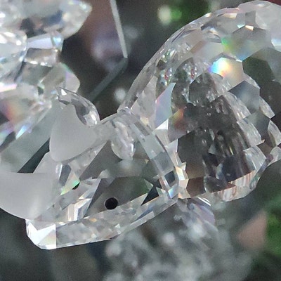 CLEARANCE Swarovski Small Tulips on Stand Swarovski Crystal Figurine ...