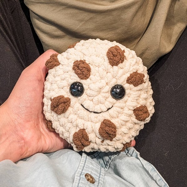 Mini Chocolate Chip Cookie Crochet Pattern, Plush Mini Cookie ...