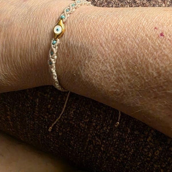 Small Cute Fish Bracelet | Cord Bracelet With Fish Link and Miyuki ...