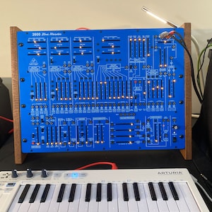 Behringer 2600 Stand / 8u Desktop Synth Rack / Solid Oak Stand for ...