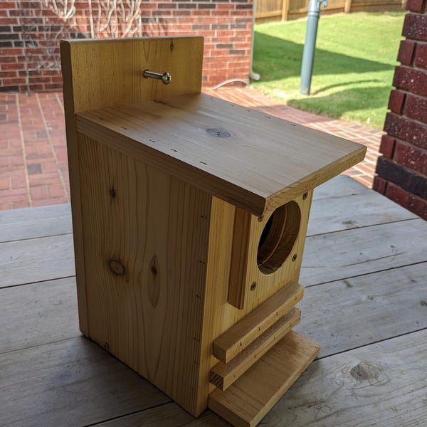 Large Squirrel Box, Spruce, Squirrel Box, Squirrel Nesting Box ...