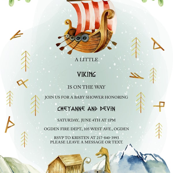 Viking Inspired Nursery Art,shield Maiden,baby Nursery,digital Art ...