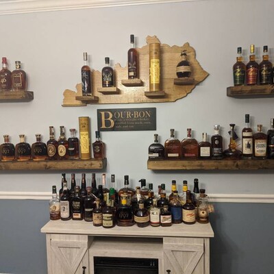 4 Ft Kentucky Bourbon Bottle Display - Etsy