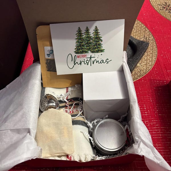 Cozy Winter Gift Box, Christmas Gift Basket, Holiday Gift, Thinking of ...